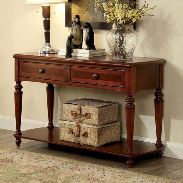 Samira Transitional Style Sofa Table - Traditional - Console Tables ...
