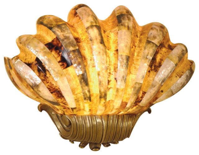 Shell Sconce - Beach Style - Wall Sconces - by Maitland-Smith | Houzz