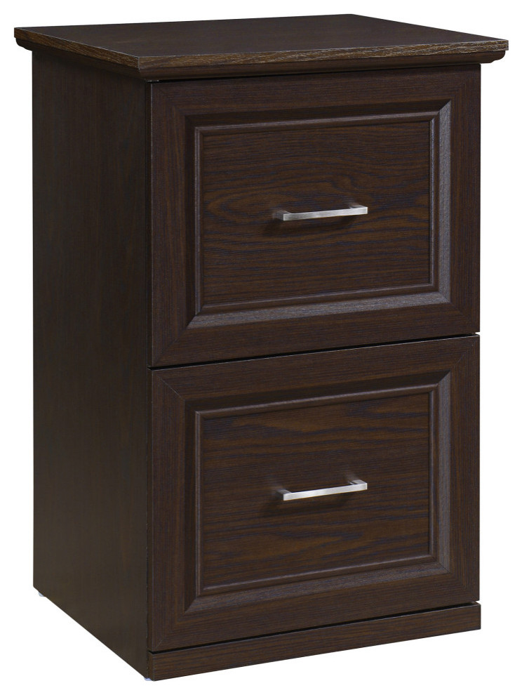 Jefferson Vertical File With Lockdowel Fastening System, Espresso ...