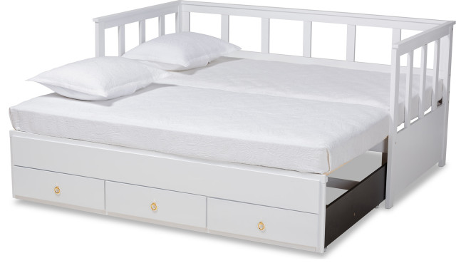 Kendra Expandable Daybed - Transitional - Daybeds - by HedgeApple | Houzz