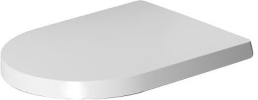 Duravit 002009 ME by Starck Elongated Closed-Front Toilet Seat - Contemporary - Toilet Seats ...