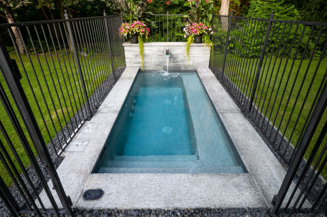 Gallery – Small Concrete Pools - Transitional - Pool - Toronto - by ...
