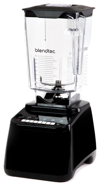 Blendtec Designer 650 Black Blender with Wildside+ Jar and Silicone ...