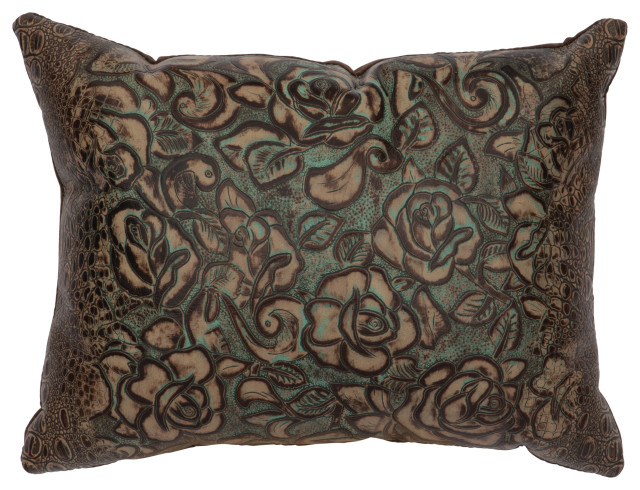 Sundance Embossed Pillow, 12" x 16" - Contemporary - Decorative Pillows ...