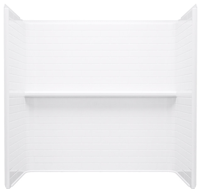 Sterling 71574100 Traverse 60" x 30" Bath Wall Set - Shower Stalls And ...