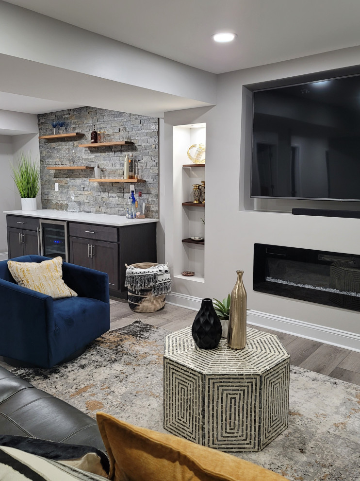 Darcy Road - Eclectic - Basement - DC Metro - by Alliance Designs LLC ...