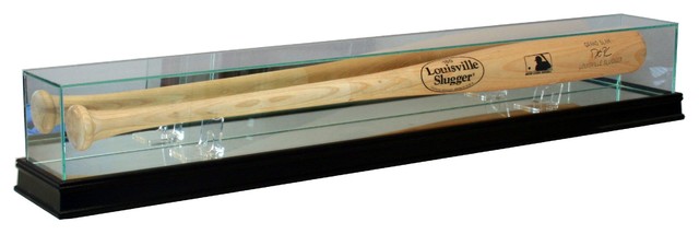 Glass Baseball Bat Display Case - Traditional - Sports And Game Room ...