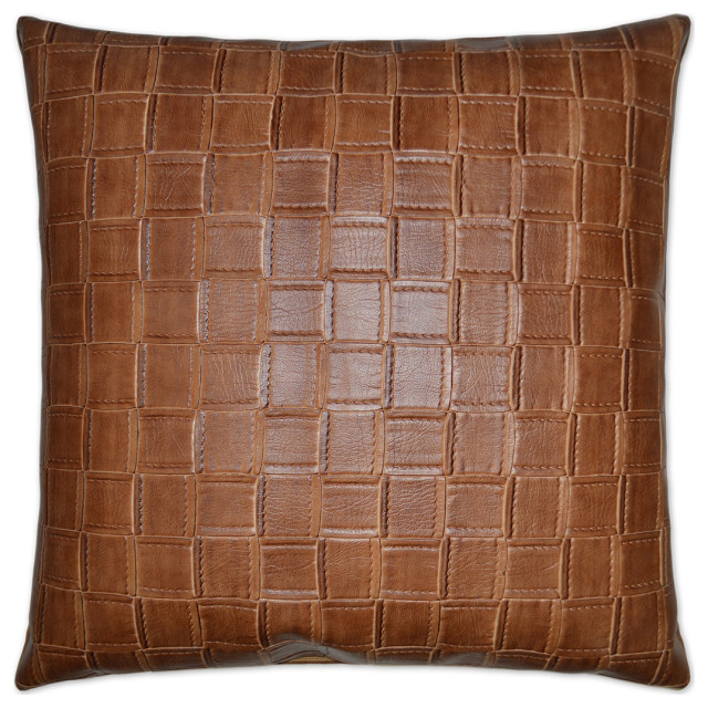 Catmandoo Pillow - Saddle, 24" x 24" - Contemporary - Decorative ...