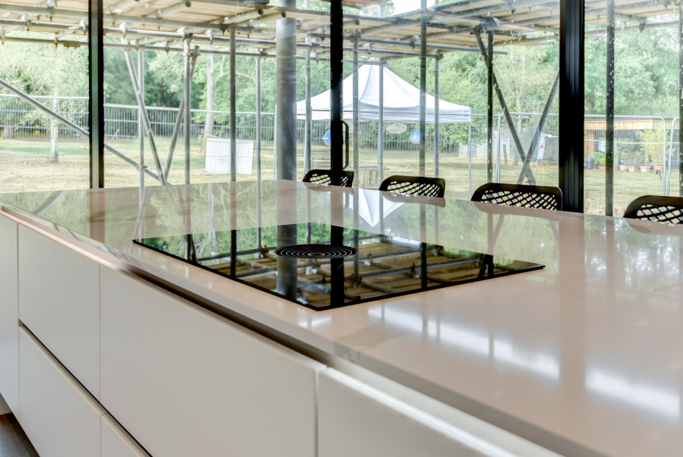 Ultramodern German Kitchen in Ewhurst, Surrey - Modern - Kitchen ...