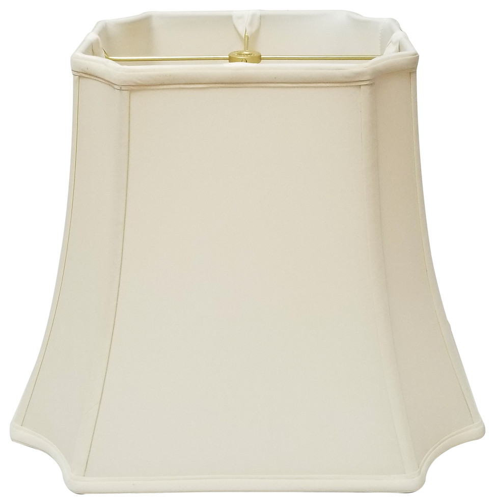 Royal Designs Rectangle Inverted Cut Corners Lamp Shade, 17x17x13 ...