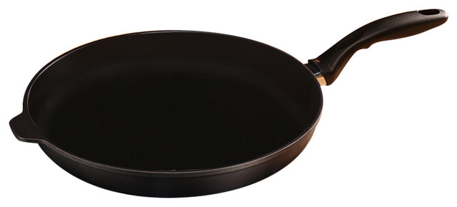 Swiss Diamond Induction Nonstick Fry Pan With Lid, 12.5" - Transitional ...