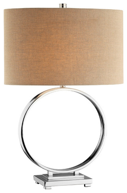 O Steel Table Lamp - Transitional - Table Lamps - by Lighting New York ...