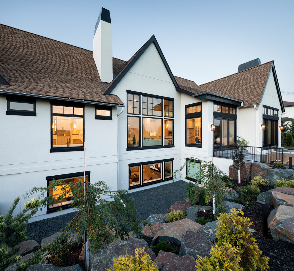 Modern Tudor Rambler - Transitional - Exterior - Minneapolis - by ...