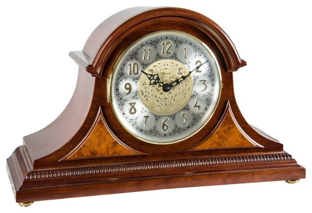 Hermle's Amelia I Chiming Quartz Mantel Clock - Traditional - Desk And ...