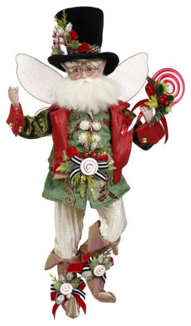 Mark Roberts 2020 Collection Peppermint & Holly Fairy Figurine, Medium ...