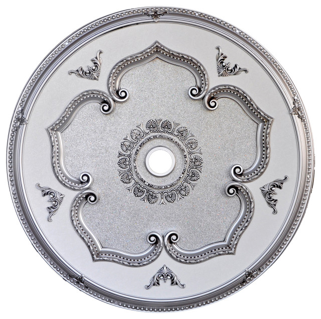 Artistry Lighting, Round 51" Antique Silver Ceiling Medallion (ART13-FZ ...