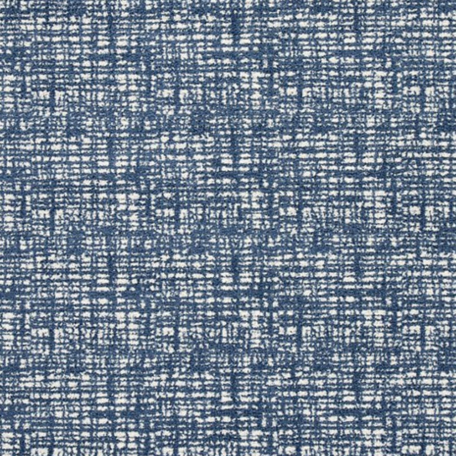 Machine Woven Fabric Rug with Embossed Cross Hatch Design, Large, Blue ...