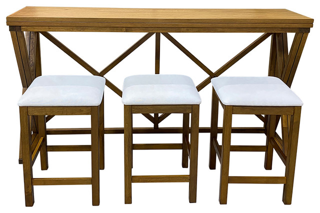 Taylor Flip Top Bar Table - Transitional - Indoor Pub And Bistro Tables ...