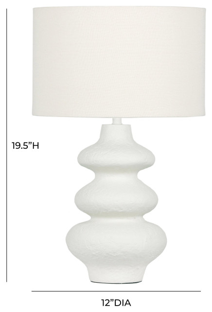 Riviera Textured Table Lamp - Transitional - Table Lamps - by TOV ...