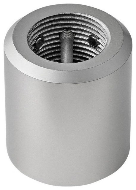 2 Inch Downrod Coupler-Satin Steel Finish - Downrods - 81-BEL-4243815 ...