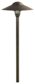 1 light Domed Path Light 21 inches tall by 8.5 inches wide Centennial ...