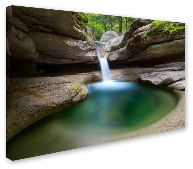 Michael Blanchette Photography 'Sabbaday Green Pool' Canvas Art, 24x16 ...