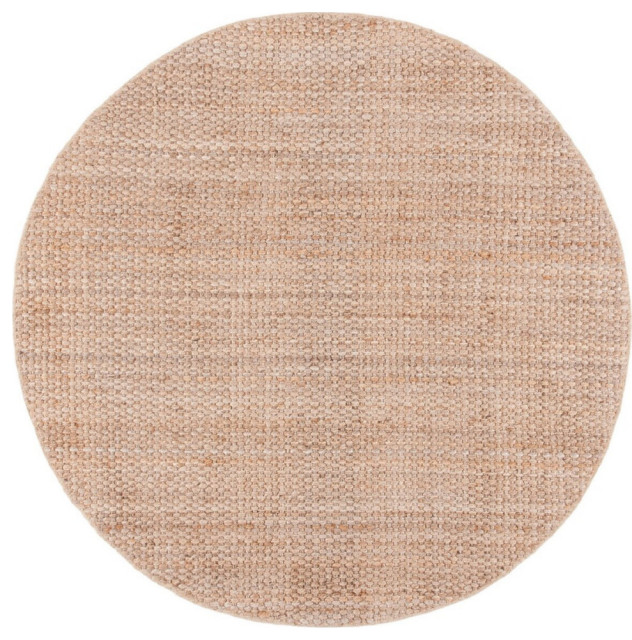 Safavieh Natural Fiber Nf401A Rug, Natural, 7' Round - Beach Style ...