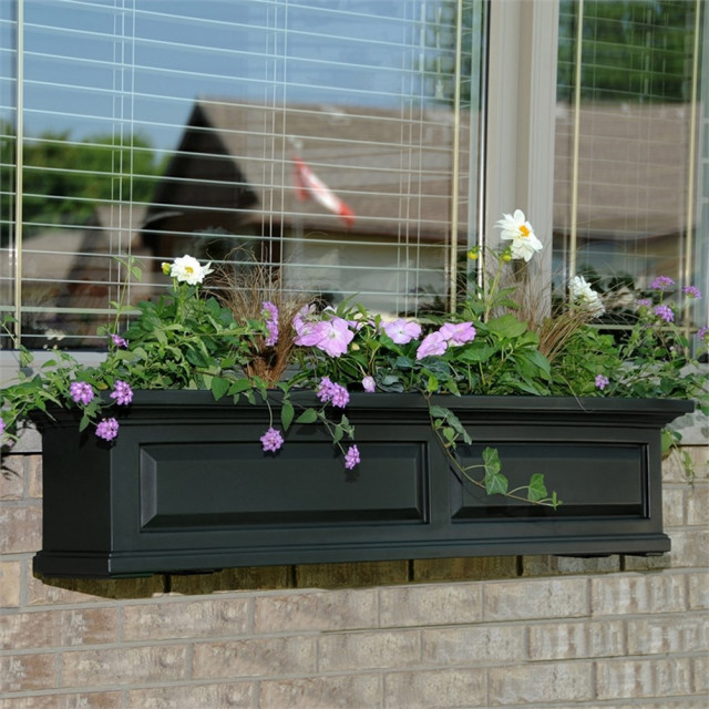 Mayne Nantucket 4ft Weatherproof Traditional Plastic Window Box in ...