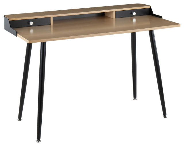 Harvey Desk - Midcentury - Desks And Hutches - by LumiSource | Houzz