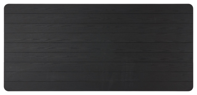 Odelia Rectangular 8-Seat Farmhouse Dining Table - Transitional ...