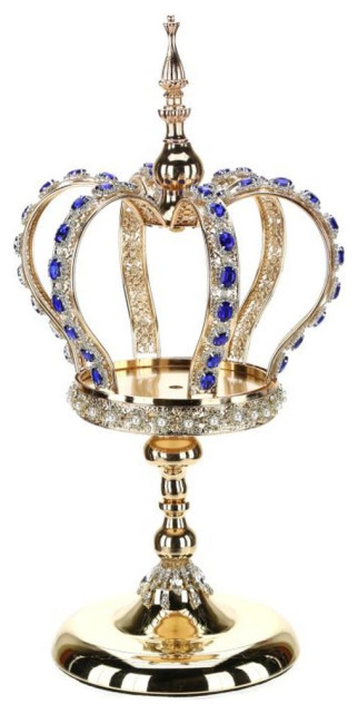 Mark Roberts 2023 Jeweled Royal Crown Ped 18'' - Victorian - Decorative ...