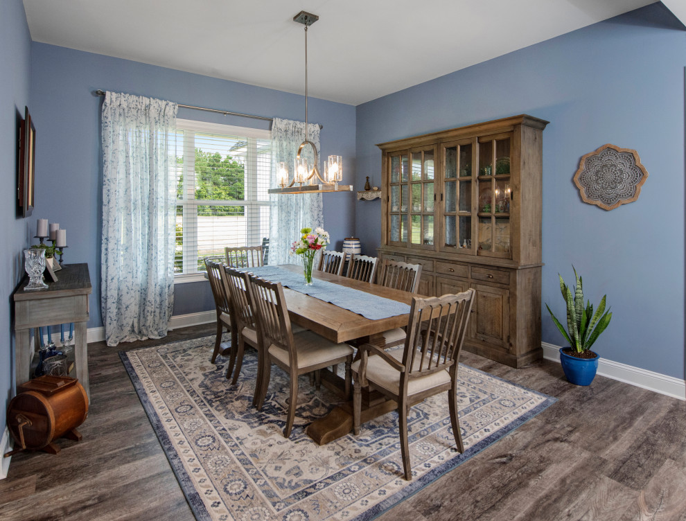 The Sloan House Plan 1528 | CRK Builders - Country - Dining Room ...