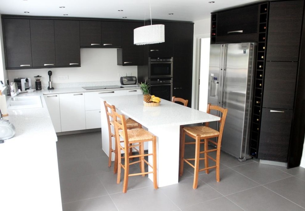 Stunning German Kitchen in Hatch End, London by Kudos Interior Designs ...