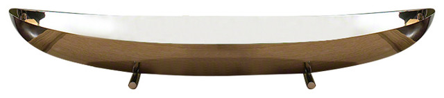 Boat Bowl, Nickel, Large - Beach Style - Decorative Bowls - by ...