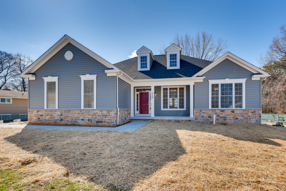 Custom Built Home in Baltimore County MD - Traditional - Exterior ...