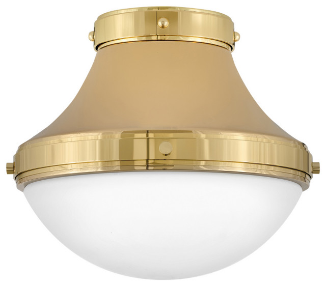 Hinkley Oliver LED Flush Mount - Transitional - Flush-mount Ceiling Lighting - by Beautiful ...