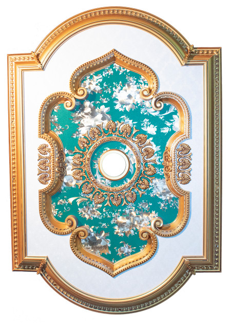 Artistry Lighting, Rectangular Gold Ceiling Medallion, ARC0913-F-093 ...