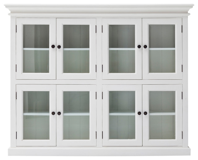 Classic White Two Level Mega Storage Cabinet - Traditional - China ...