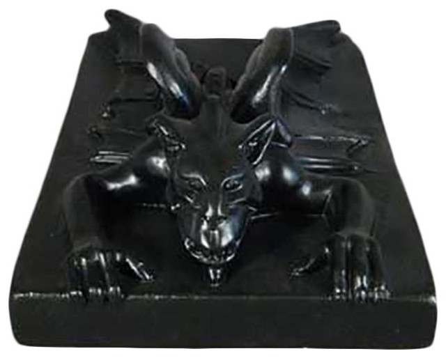 For Dear Life Demon, Gargoyle Statue - Traditional - Garden Statues And ...