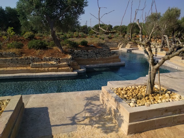 Piscina interrata (Trepuzzi) - Modern - Bari - by Gruppo San Marco ...