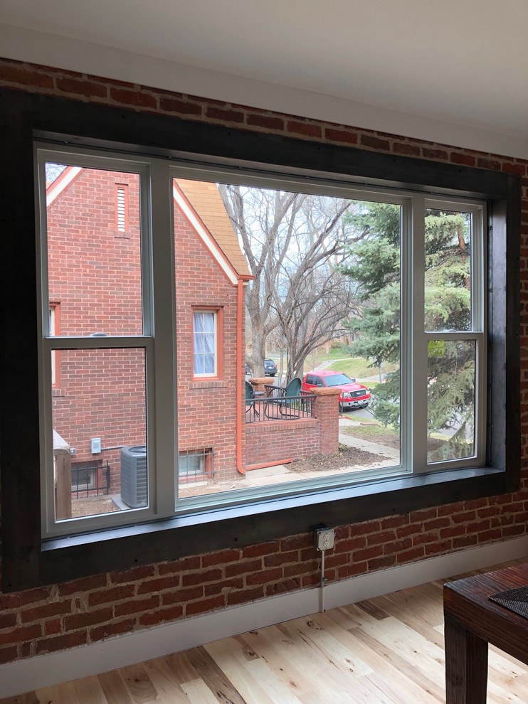 Window Covering Solution for Window with Steel Wrapped Frame