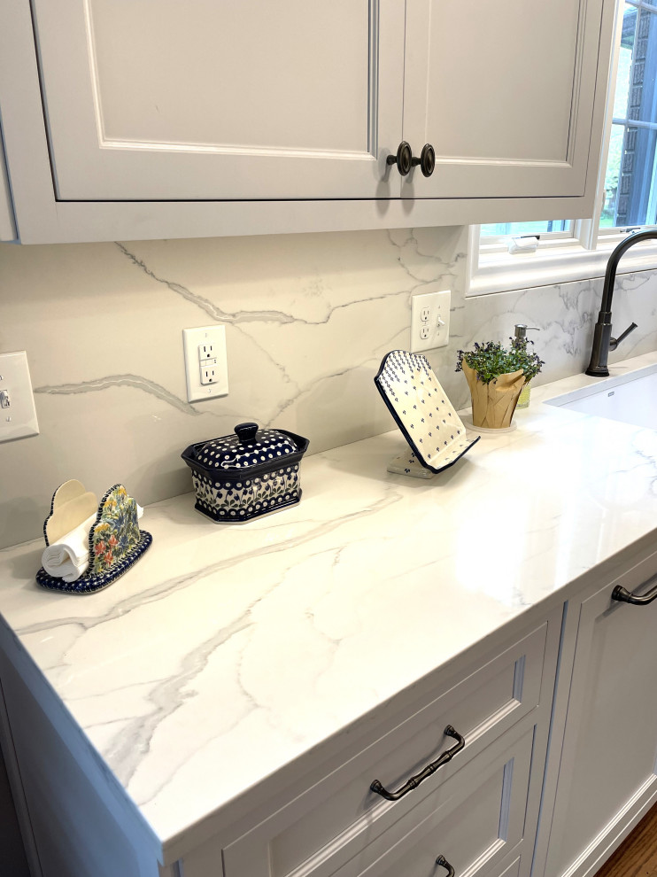 Starmark LaFontaine Inset Kitchen in Wings & Blueberry - Traditional ...