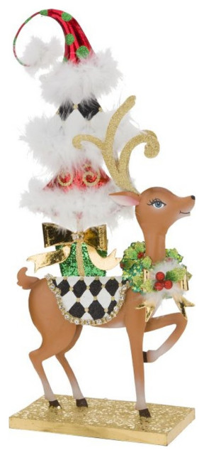 Mark Roberts 2020 Collection Deer With Tree 18" Figurine - Contemporary ...