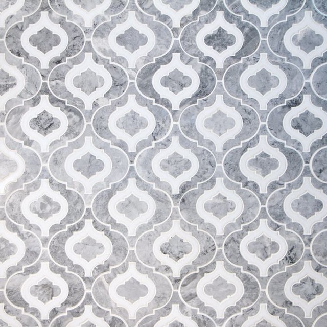 Water Jet Cut Custom Mosaic Tiles - Mediterranean - Mosaic Tile - by GL ...