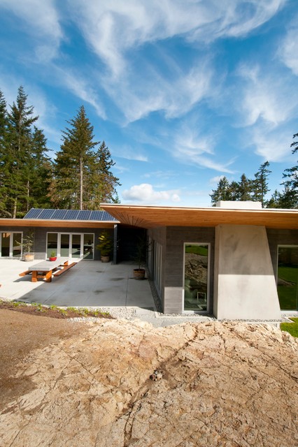 Concrete Passive Solar Home Design