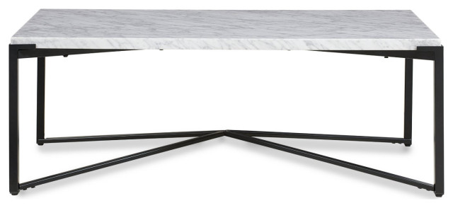 Modus Saxon 3PC Coffee, End & Console Table in Matte Black ...