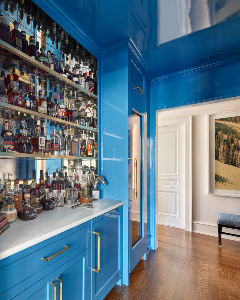 wet bar - Transitional - Home Bar - Philadelphia - by Rasmussen / Su ...