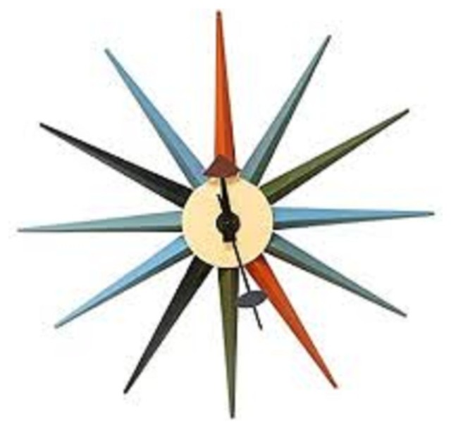 Elegant Design Star Clock - Contemporary - Wall Clocks - by Imtinanz ...