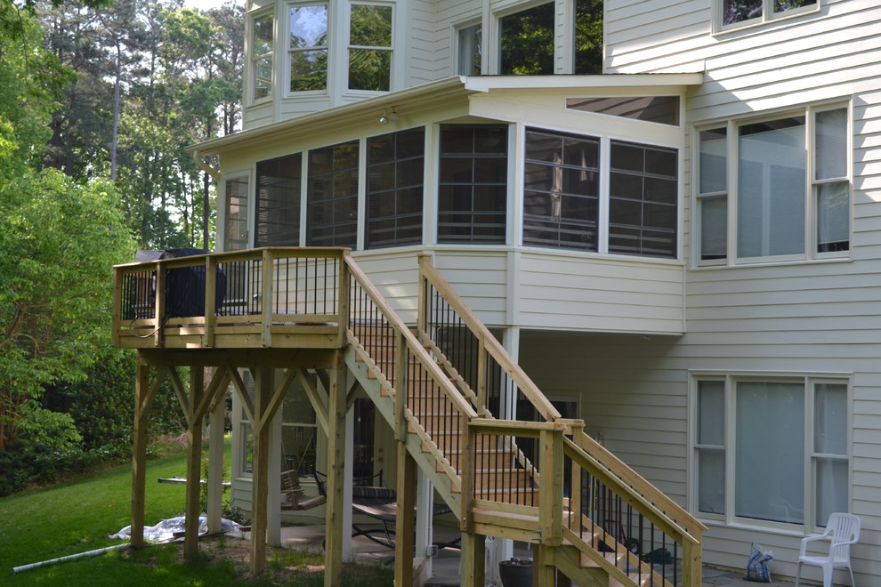 3-Season Room in Cary, NC - Traditional - Porch - Raleigh - by ...