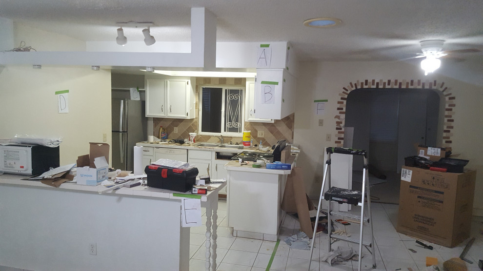 Weird kitchen layout needs overhaul